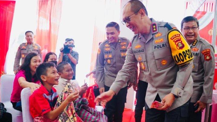 Momen Adi Purnama Terima Kasih ke Kapolri & Kapolda di Bakti Kesehatan ...