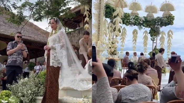 Potret Momen Pernikahan Bunga Citra Lestari dan Tiko Aryawardhana di Bali, Tersenyum Bahagia ...