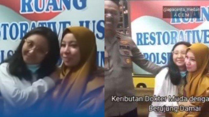 Momen Dokter Muda Fladiniyah Peluk Maya Sylvia usai Cekcok di Parkiran Rumah Sakit, Putuskan ...