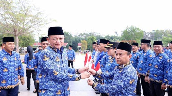 Momentum Hari Lahir Pancasila 2024, Bupati Enos ajak Gotong Royong Rawat Anugerah Pancasila ...