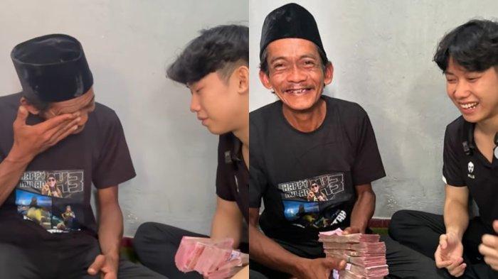 Tangis Sunhaji Penjual Es Teh Diberi Willie Salim Uang Rp 100 Juta, Viral Diolok-olok Gus Miftah ...