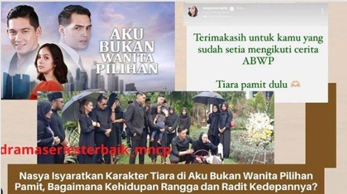 Nasya Marcella Pemeran Tiara Pamit dari Aku Bukan Wanita Pilihan, Kalimat Perpisahan Jadi ...