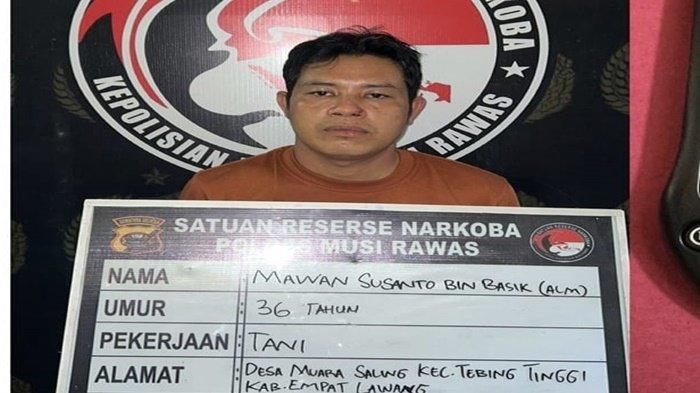 Coba Kelabui Polisi, Wawan Warga Empat Lawang Sembunyikan Sabu dalam Helm, Ditangkap di Musi ...