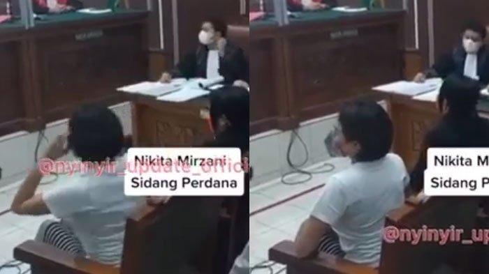Beredar Video Nikita Mirzani Jalani Sidang Perdana Kasus Pencemaran Nama Baik, Santai Berkaus ...