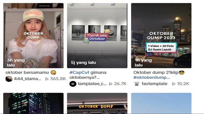 Oktober Dump Adalah Apa? Tren Kekinian di IG dan TikTok, Ini Arti Serta ...