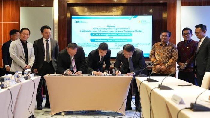 PLN EPI Gandeng Konsorsium Indokorea Gas Kembangkan Infrastruktur Midstream LNG di Nusa Tenggara ...