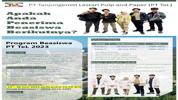 PT TeL Membuka Program Beasiswa Prestasi Bagi Masyarakat Sekitar ...