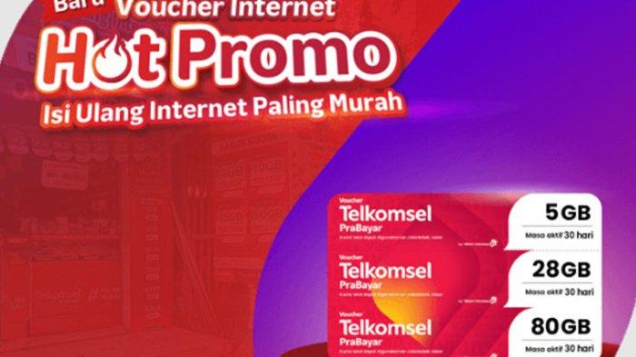Paket Internet Telkomsel Hot Promo Mingguan dan Bulanan, Kuota ...
