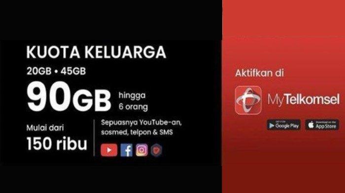 Paket Internet Telkomsel Kuota Keluarga, Mulai dari Rp150 Ribu Dapat ...