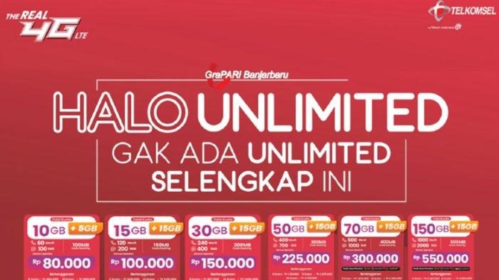 Paket Internet Telkomsel Kuota Unlimited, Pilih 18 Paket Harian dan ...