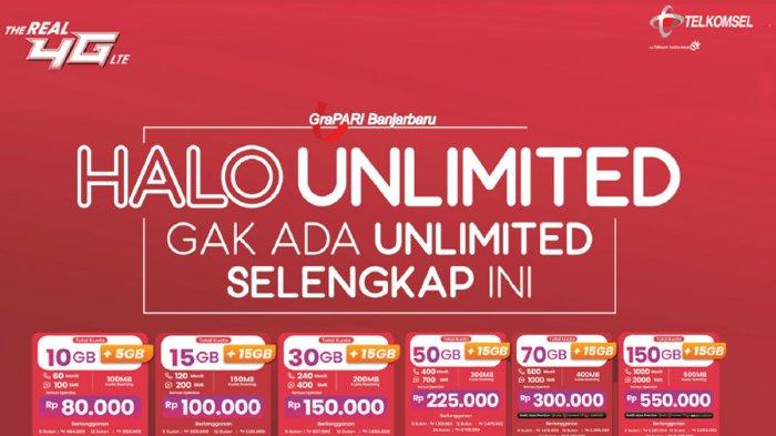 Paket Internet Telkomsel Unlimited Halo, InternetMax dan Paket Ekstra Kuota Bulan Juli 2024 ...
