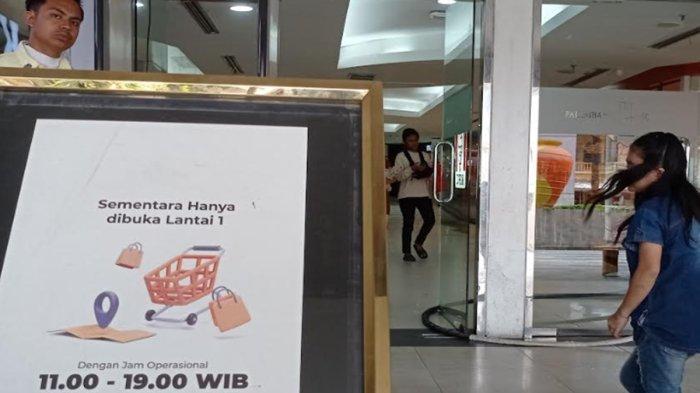 PS Mall Palembang Kembali Dibuka Pasca Kebakaran, Tapi Hanya Lantai Satu, Jam Operasional Belum ...