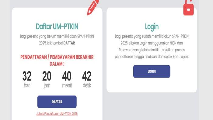 Panduan Cara Daftar UM-PTKIN 2025 Lengkap dari Pembayaran Hingga Pemilihan Program Studi ...