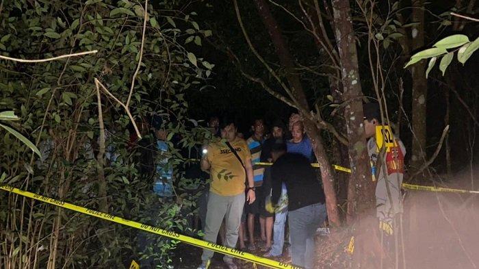 Pembunuhan di Desa Air Itam PALI, Redi Ditemukan Tewas di Kebun Karet - Tribunsumsel.com