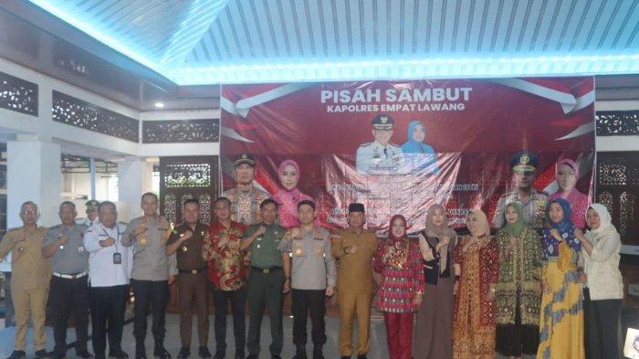 Pj Bupati Fauzan Khoiri Hadiri Pisah Sambut Kapolres Empat Lawang - Tribunsumsel.com