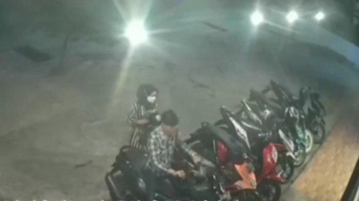 Viral Sepasang Muda-Mudi Terekam CCTV Curi HP di Prabumulih, Korban Lapor Polisi - Tribunsumsel.com
