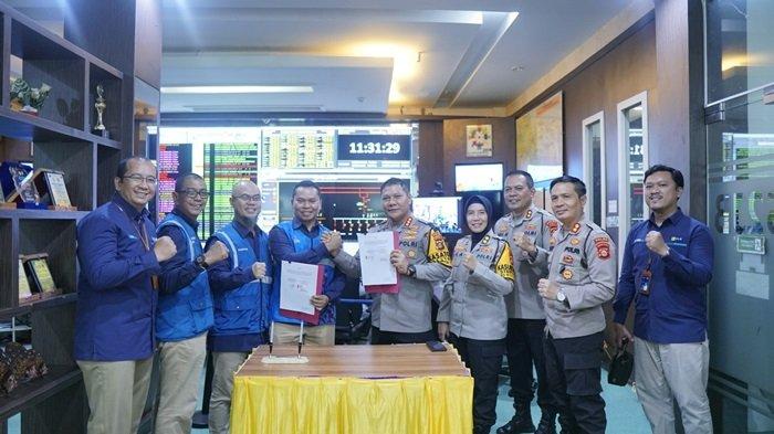 Amankan Objek Vital Nasional, PLN UID S2JB dan Polda Sumsel Berkolaborasi - Tribunsumsel.com