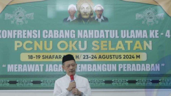 Pengurus Cabang Nahdlatul Ulama OKU Selatan Gelar Konferensi Cabang ke-IV - Tribunsumsel.com