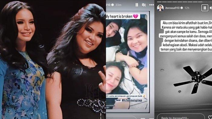 Tangis Rossa Kenang Shena Malsiana Sebelum Meninggal Dunia, Sering Telepon Hingga Sempat ...