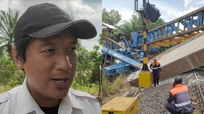 Penyebab Crane Girder Fly Over Bantaian Muara Enim Ambruk, Terjadi ...