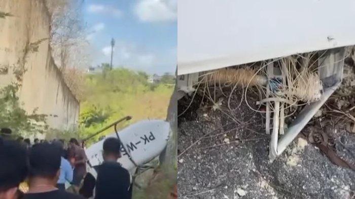 Penyebab Helikopter Jatuh di Bali, Terlilit Tali Layangan saat Baru 4 Menit Mengudara ...