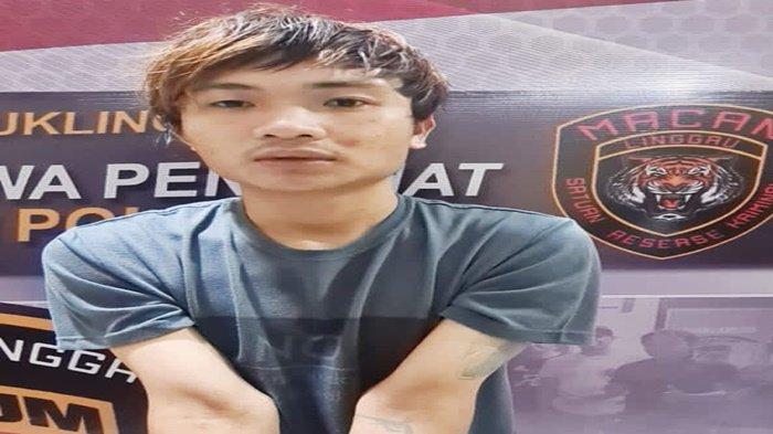 Petantang-Petenteng Ancam Warga Pakai Parang, Preman Kampung Ditangkap Polisi Lubuklinggau ...