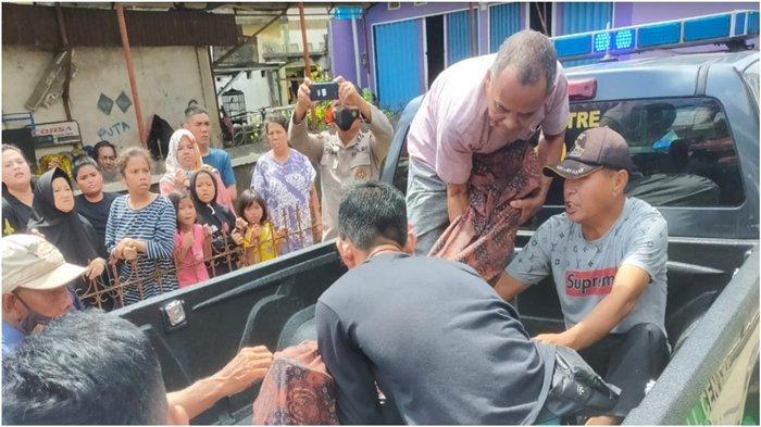 Geger Tukang Becak Ditemukan Meninggal Dunia di Tangga Buntung Palembang, Posisi Duduk ...