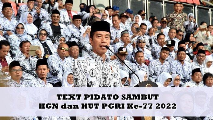 2 Contoh Pidato Hari Guru Nasional 2022 dan HUT PGRI Ke-77 Tahun 2022, Singkat dan Menarik ...