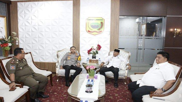 Pj Bupati Fauzan Khoiri Terima Kunjungan Kapolres Empat Lawang AKBP ...