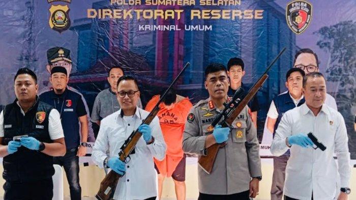 ASN Kementerian di Palembang Ditangkap Polisi, Miliki 4 Buah Senjata Api Beserta 327 Amunisi ...