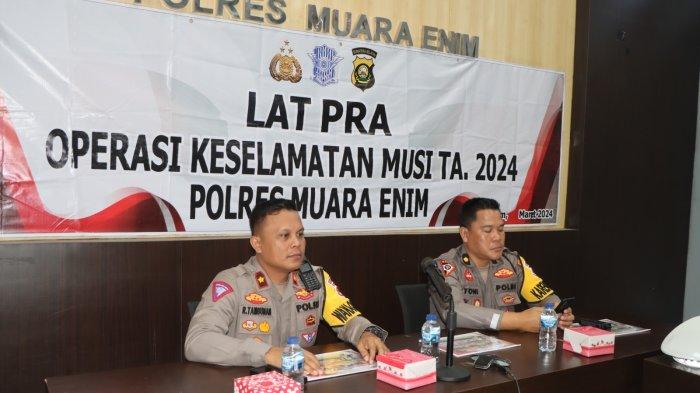 Polres Muara Enim Gelar Pelatihan Pra-Operasi Keselamatan Musi 2024, Inilah 8 Sasaran Operasi ...
