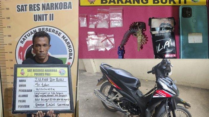 Pria Asal Sumut Edarkan Sabu di Mess PT KIM PALI, Diringkus Saat Tunggu Pembeli - Tribunsumsel.com