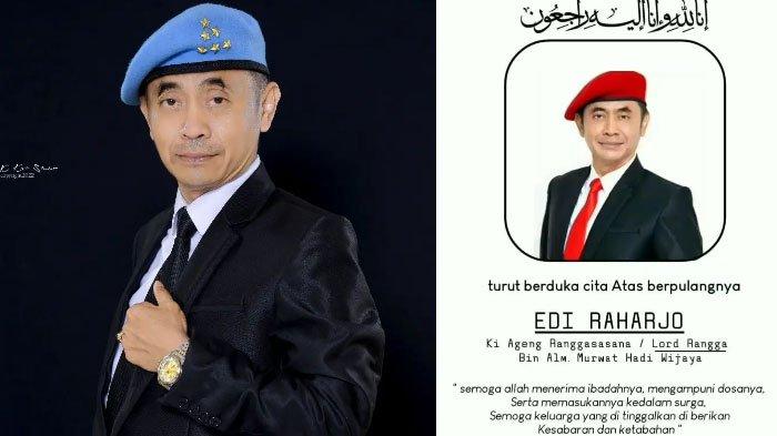 Kronologi Lord Rangga Meninggal Dunia, Penyebab Meninggal Diduga karena ...