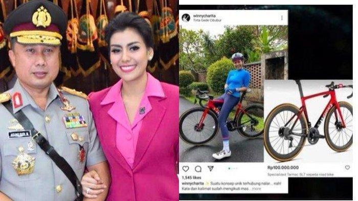 Profil Winny Charita, Istri Komjen Agung Budi Maryoto Pamer Harta ...