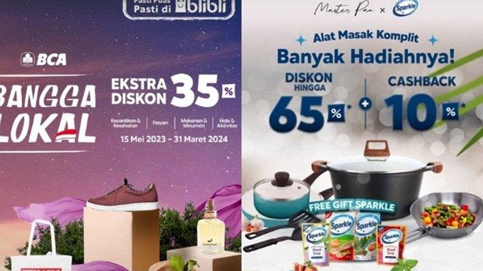 Promo Blibli Hari Ini 19 Mei 2023 : Belanja Kebutuhan Sembako Diskon 50 Persen, Ada Cashback ...