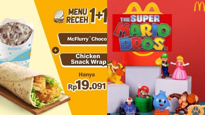 Promo McDonalds Hari Ini 1 Maret 2023, Ada Menu Receh dan Paket Untuk Anak Gratis Mainan Mario ...