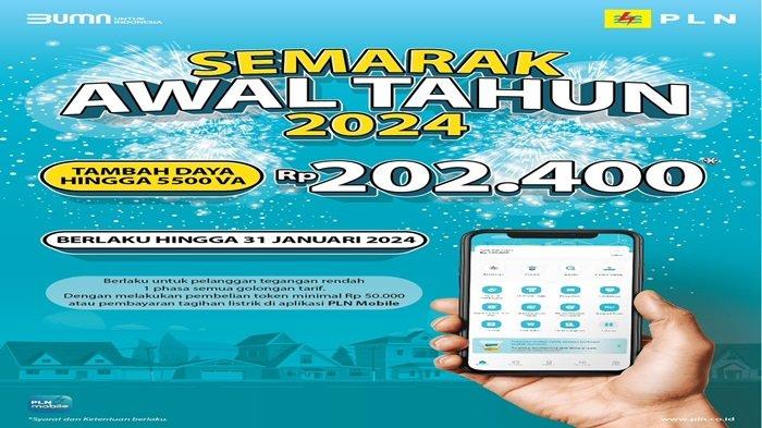 PLN Kembali Gelar Promo Tambah Daya Listrik Hanya Rp202.400, Begini Caranya - Tribunsumsel.com