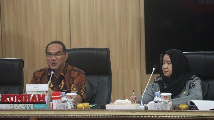 Kakanwil Kemenkumham Sumsel Pastikan Penyerapan Anggaran Triwulan I Maksimal - Tribunsumsel.com