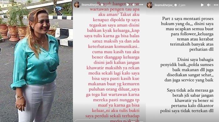 Pernyataan Lina Mukherjee Ditahan di Polda Sumsel Kasus Penistaan Agama : Saya Tak Tertekan ...