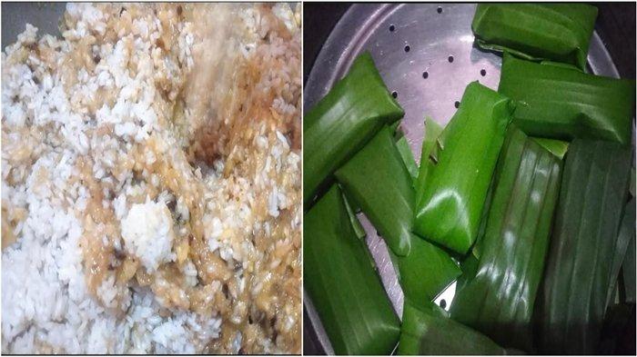Resep Pepes Pisang Atau Kelicuk, Takaran 20 Bungkus, Pakai Pisang Gedah ...