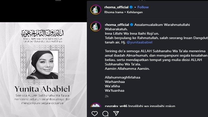 Sosok Pedangdut Senior Yunita Ababiel Meninggal Dunia di Usia 60 Tahun, Pelantun Lagu Trauma ...