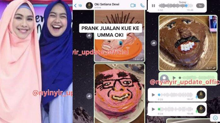 Heboh Tren Ugly Cake atau Kue Jelek, Ria Ricis Prank Oki Setiana Dewi ...