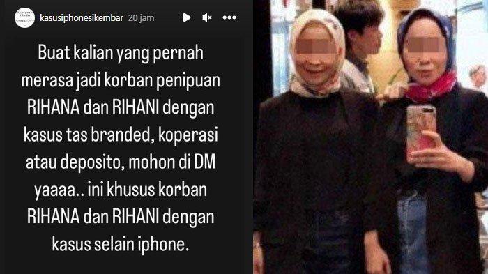 Rihana Rihani Tak Hanya Tipu Jual Iphone dan Bawa Kabur Mobil Rental Juga Pernah Kasus Tas ...