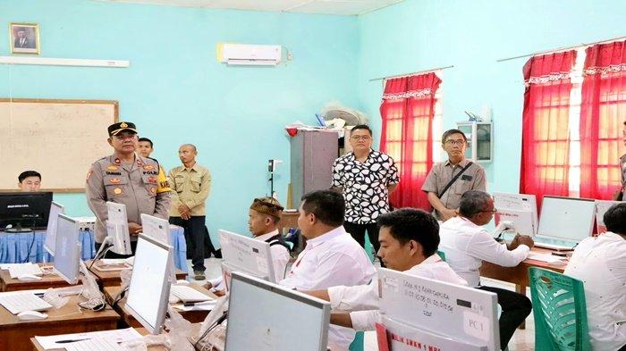 Pastikan Pelaksanaan CAT Berjalan Aman dan Lancar, Sat Intelkam Polres ...