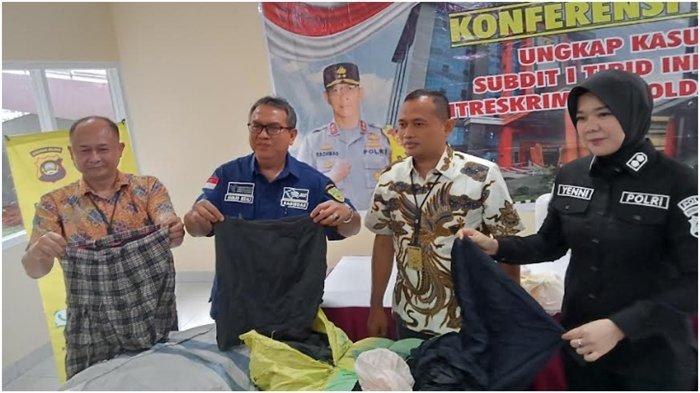 70 Bal Baju BJ Palembang Diamankan Polda Sumsel, Disita dari Pedagang ...