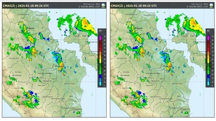 Muratara dan Musi Rawas Siaga Darurat, Cuaca Ekstrem di Sumsel Hingga 22 Januari - Tribunsumsel.com