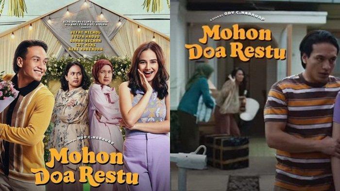 Sinopsis & Jadwal Tayang Bioskop Film Mohon Doa Restu, Genre Komedi Romantis Dibintangi Jefri ...