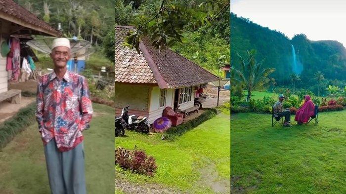 Sosok Abah Jajang Viral Tolak Rumah Kayunya View Air Terjun Ditawar Rp2,5 Miliar, Dihuni 50 ...