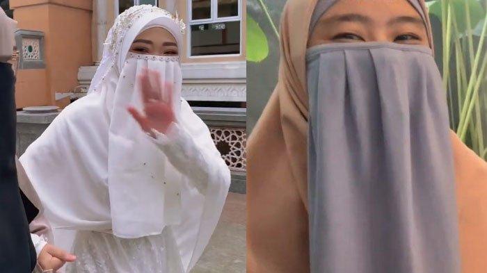 Sosok Ning Qu Wanita Bercadar Menikah Mahar Rp 500 Juta dan 500 Gram Logam Mulia, Putri Kiai ...