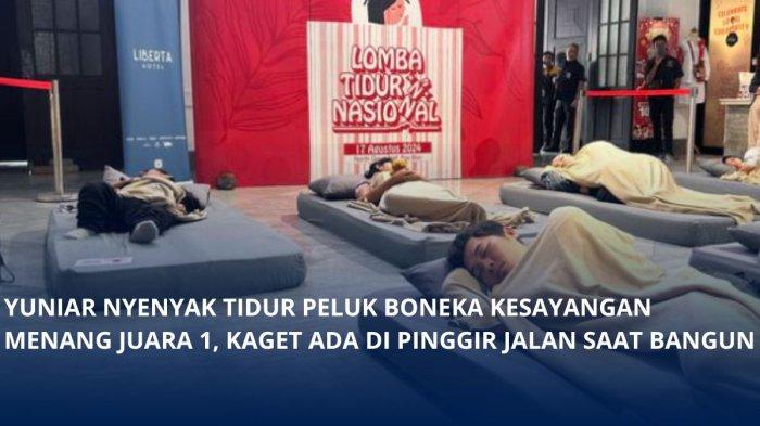 Sosok Yuniar Menang Lomba Tidur di HUT ke 79 RI, Jadikan Boneka Teddy Bear sebagai "Senjata ...